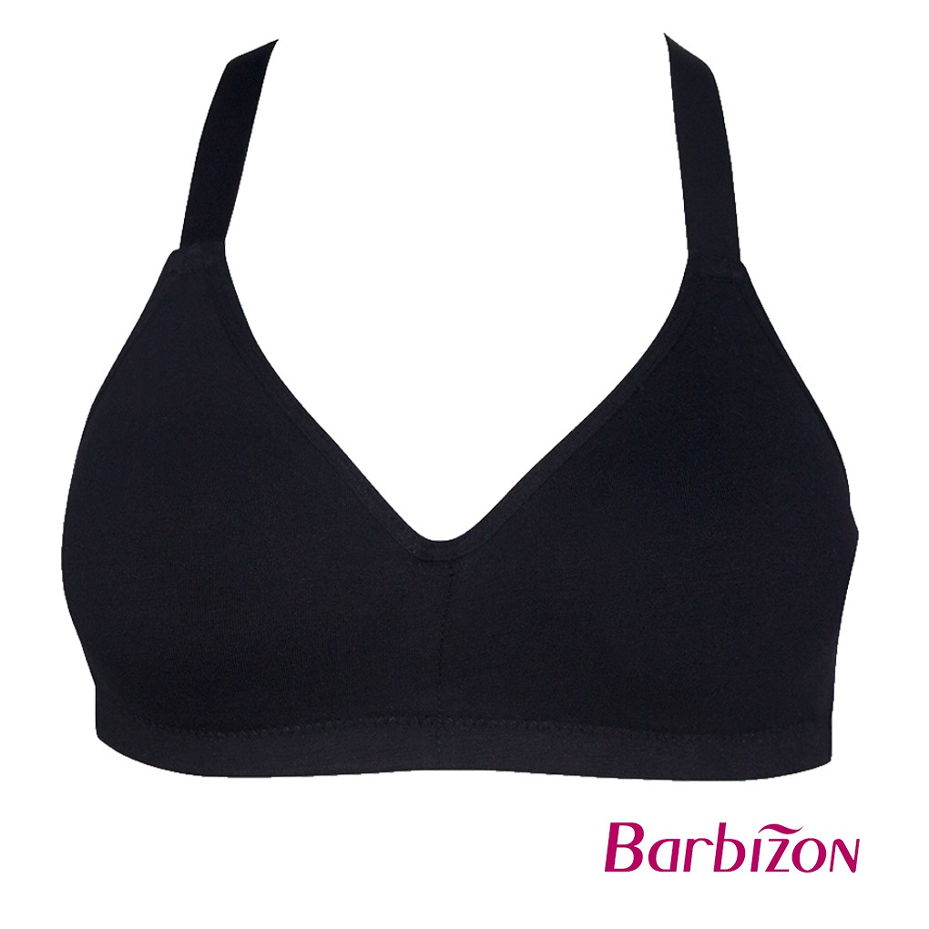 Barbizon Black Crisscross Sports Bra w/Adjustable Straps Women ...