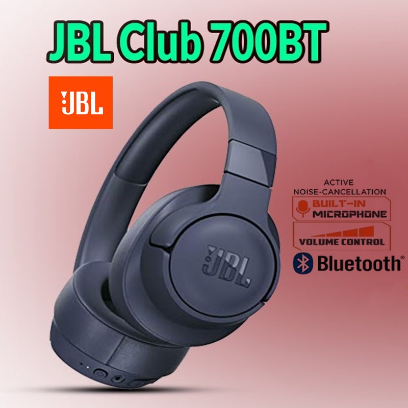 JBL TUNE 700BT T700 Wireless Bluetooth 5.0 Headphones Pure Bass Gaming ...