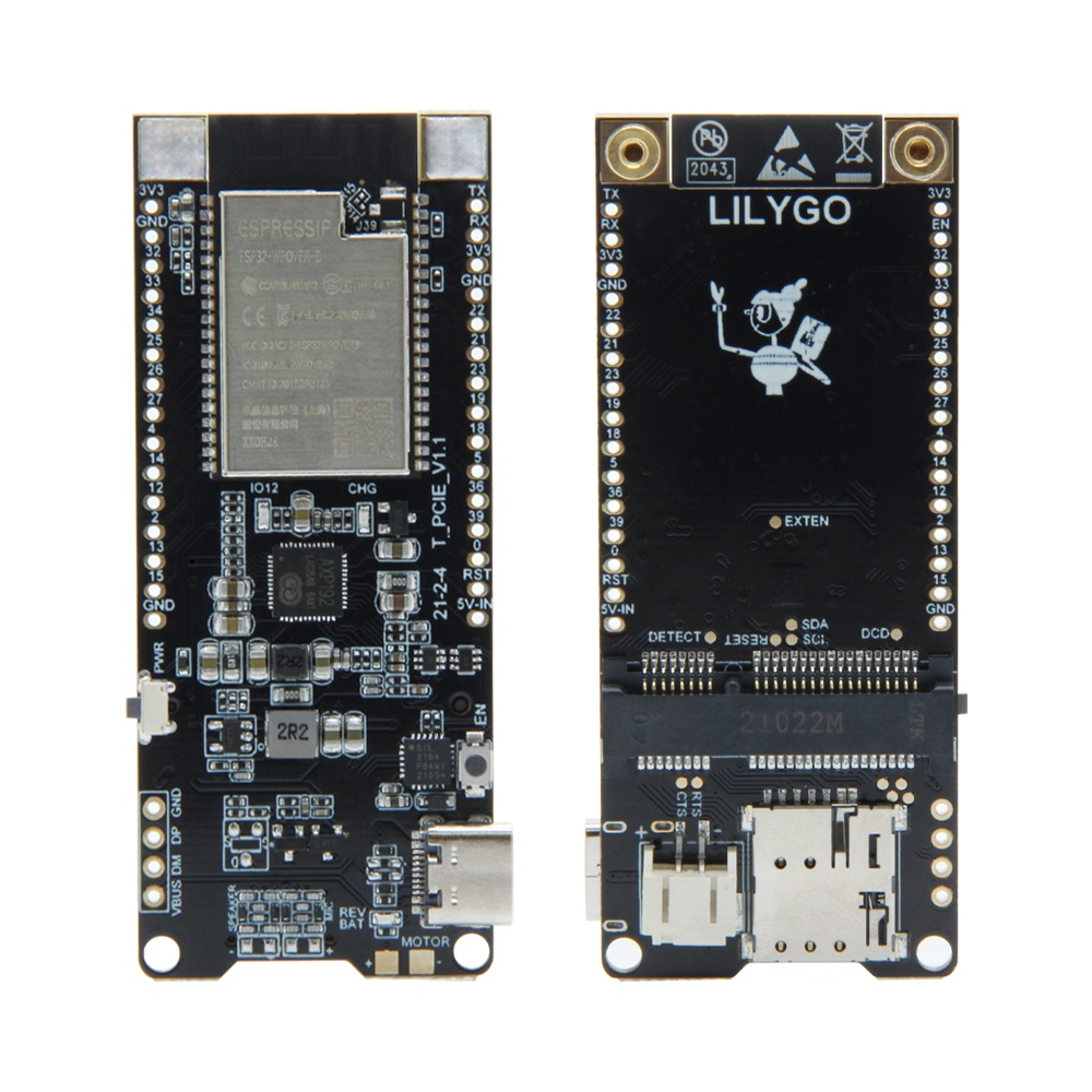 LILYGO® TTGO T-PCIE ESP32-WROVER-B AXP192 Chip WIFI Bluetooth Nano Card SIM Series Composable ...