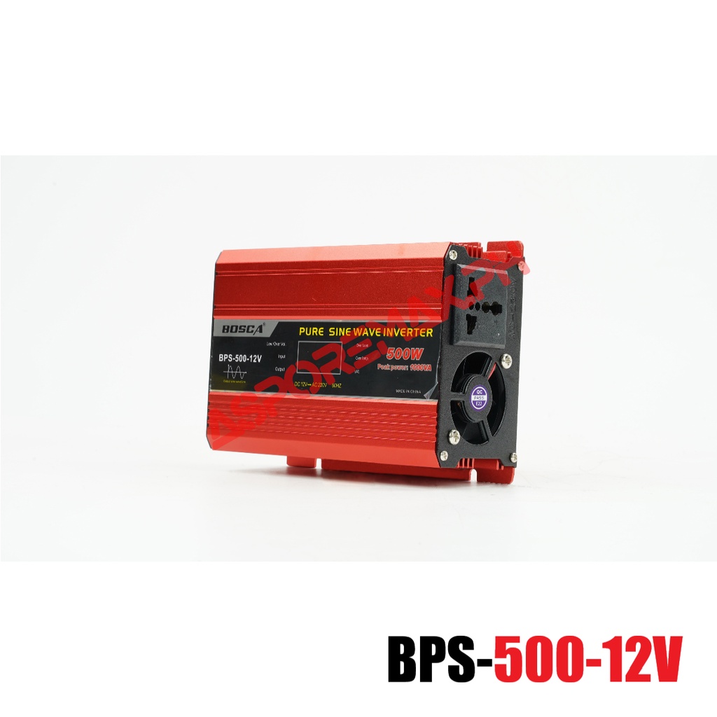BOSCA Pure Sine Wave Inverter 300W/500W Power Inverter DC12V To AC220V ...