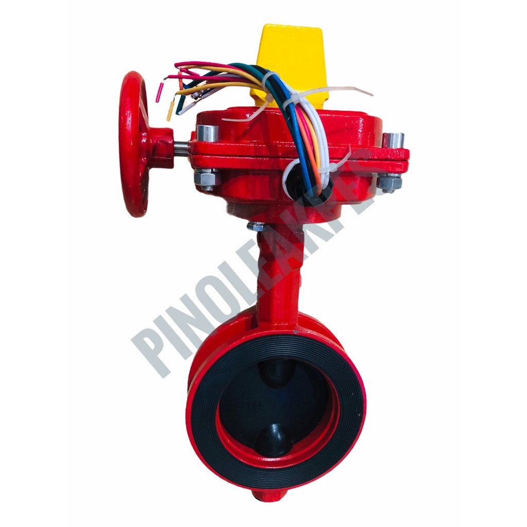 Floor Control Valve / Butterfly Valve with Supervisory Switch / Tamper ...