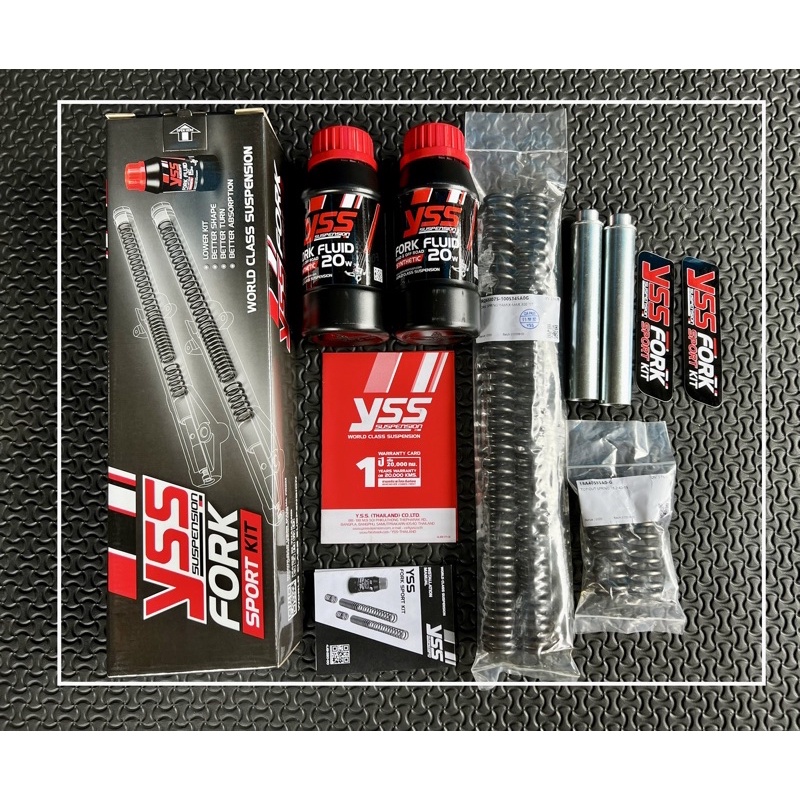 Yss FORK Sportkit Front Shock Load Kit Spring Loaded With Oil Forza300 ...