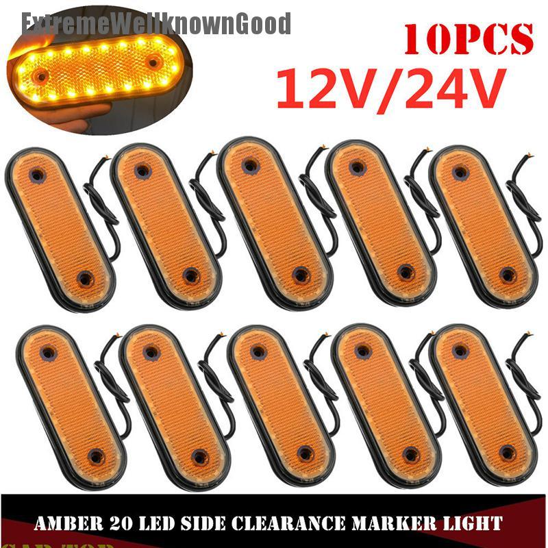 EKKE LED light 24V LED Rear clearance Lamp Tail Lights for Truck Lorry ...