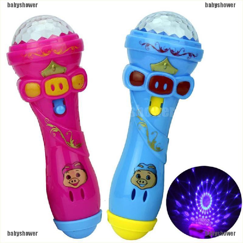 Flashing Projection Microphone Baby Learning Machine Educational Toy ...
