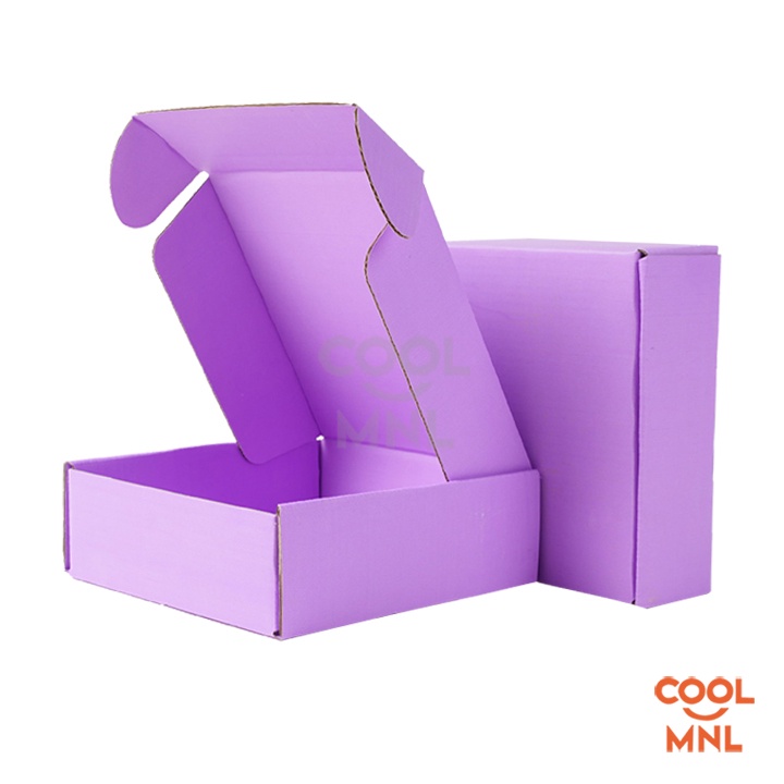 Colored Plain Carton Corrugated Box Gift Box | Shopee Philippines