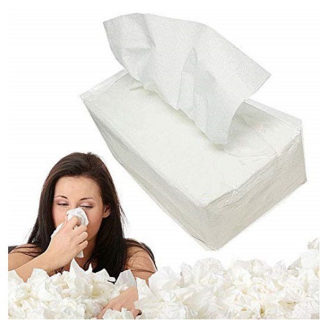 GO YQ Inter-Folded Pop-up Tissue Pulls Toilet Paper Facial Tissues ...