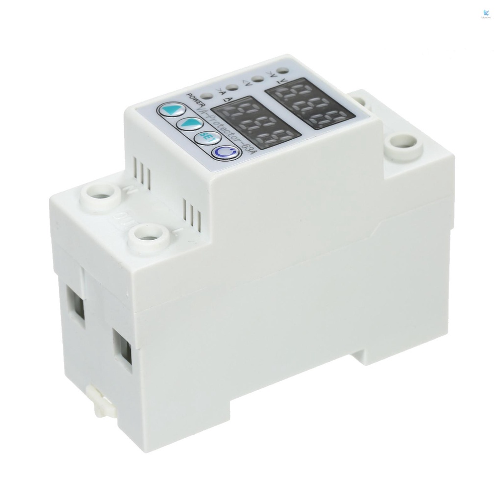 [COD] 40A 63A 230V Adjustable Digital Overvoltage/undervoltage Relay ...