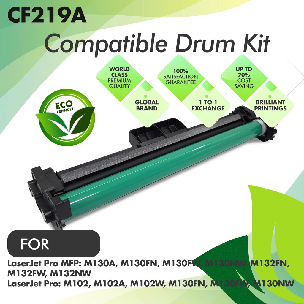 HP CF219A Black Compatible Drum Unit | Shopee Philippines