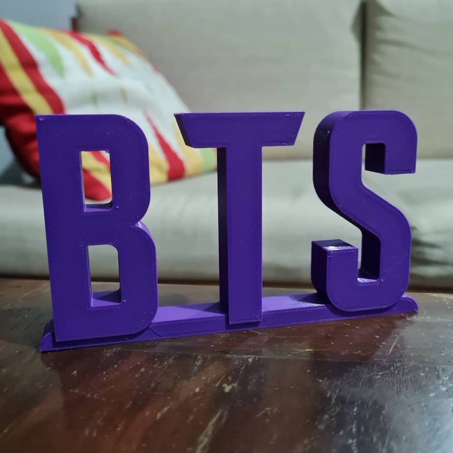 3D Printed Kpop Decor (BTS Army Shield, BTS Letters) | Shopee Philippines