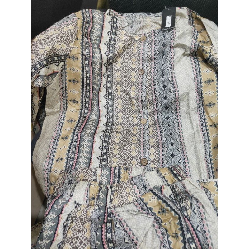 Setcel tunic adult suit size XL soft viscose rayon | Shopee Philippines