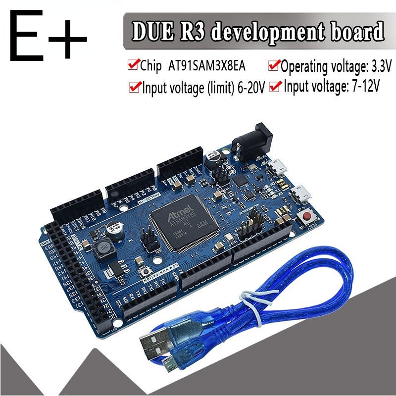 DUE R3 Board AT91SAM3X8E SAM3X8E 32-bit ARM Cortex-M3 Control Board ...