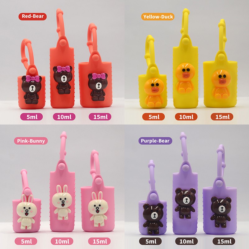 INS Style 5ml 10ml 15ml Case for YL Bottle Cute Animal Essential Oil ...