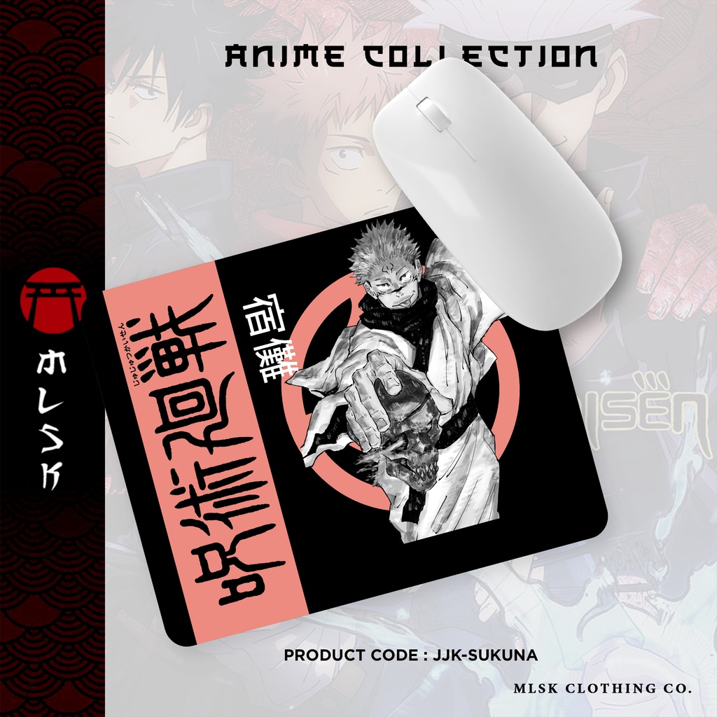 JUJUTSU KAISEN ANIME MOUSE PAD ITADORI GOJO FUSHIGURO KUGISAKI MAKI ...
