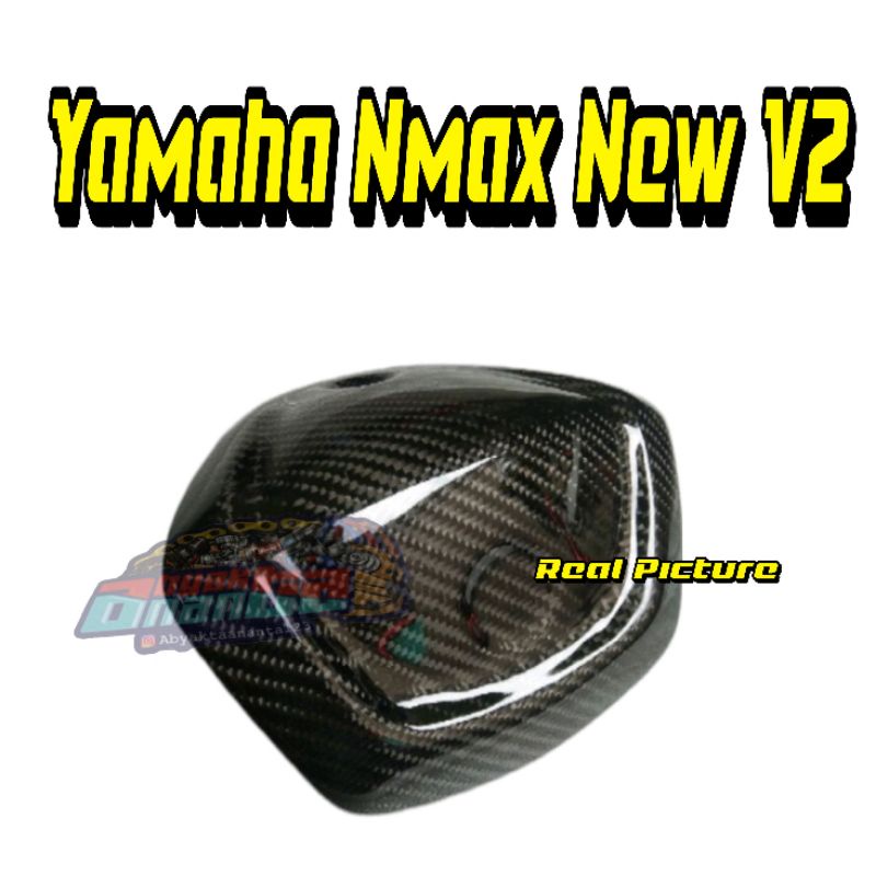Nmax new V2 Carbon Kevlar Fiber Forged Handlebar Cover | Shopee Philippines