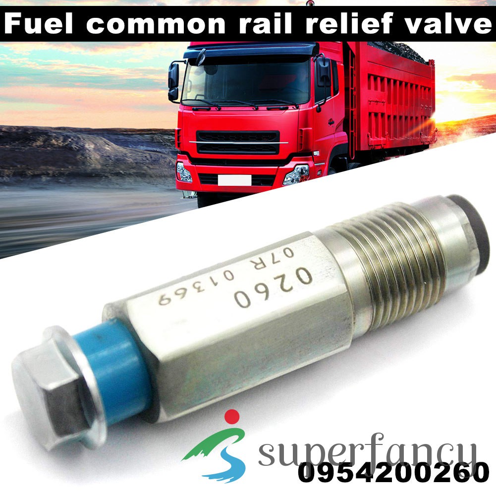 Rail Fuel Pressure Relief Limiter Valve 0954200260 for Nissan Navara ...