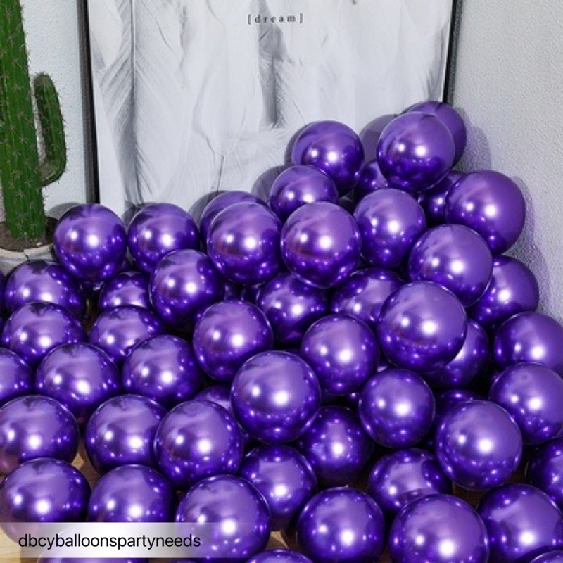 5inch 10/20/50pcs chrome metallic latex balloon chromium balloon ...
