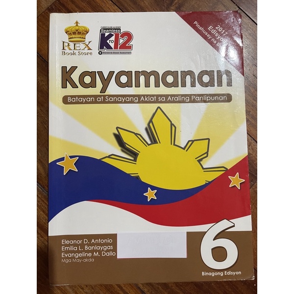 KAYAMANAN 6 (Araling Panlipunan) | Shopee Philippines