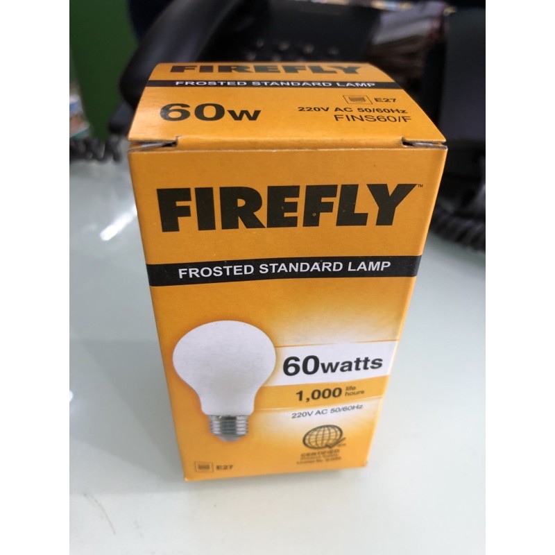 Firefly 60W incandescent bulb E27 socket Animal Husbandry Heating Use ...
