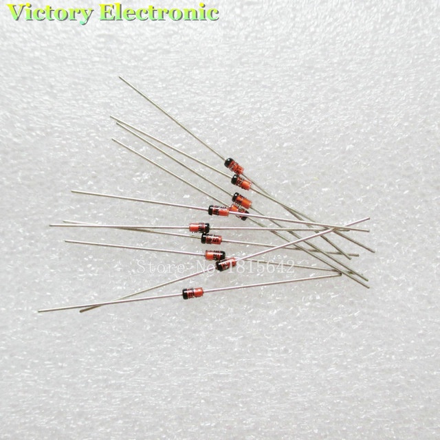 100PCS 1N60P 1N60 SCHOTTKY DIODE 45V Germanium Diode,TV FM Radio ...