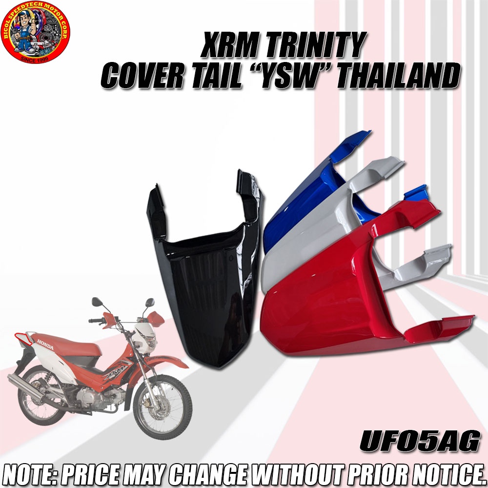 XRM TRINITY COVER TAIL "YSW" THAILAND (UF05AG) | Shopee Philippines