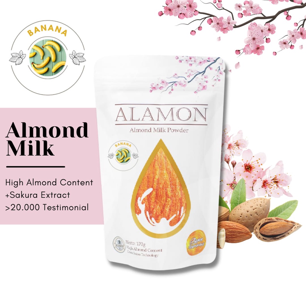 Almond Milk Powder - Almond Milk, Brain and Skin Nutrition Milk ...