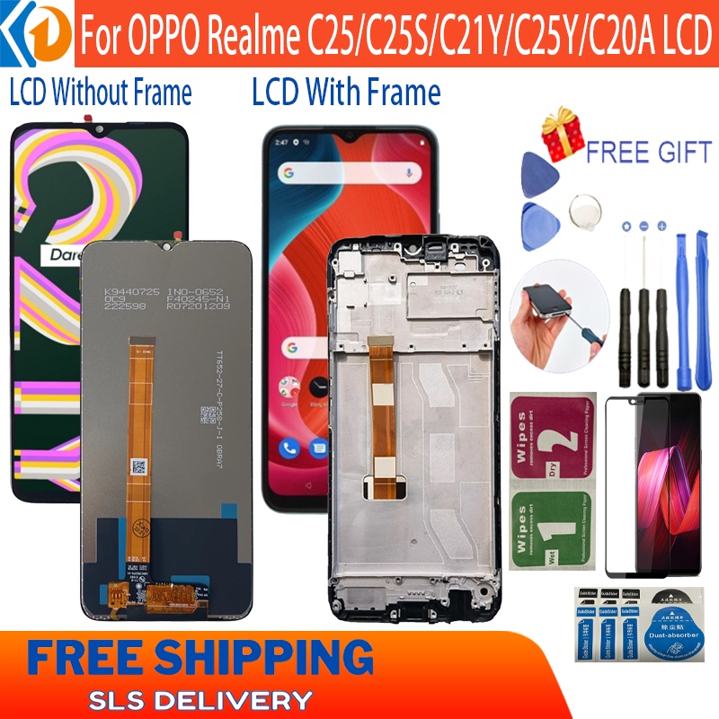 Original Fro OPPO Realme C25 RMX3193 RMX3191 C25S RMX3195 RMX3197 C21Y RMX3261 C25Y RMX3265 ...
