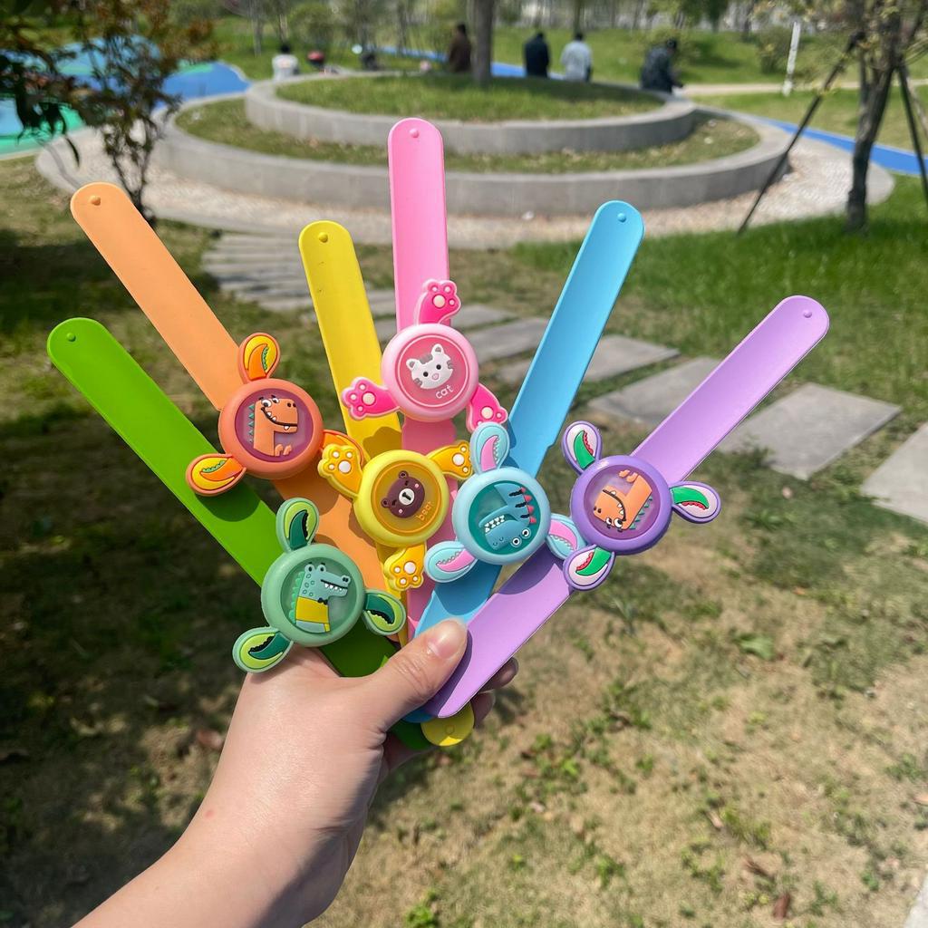 Children's cartoon snap ring luminous mosquito repellent bracelet ...