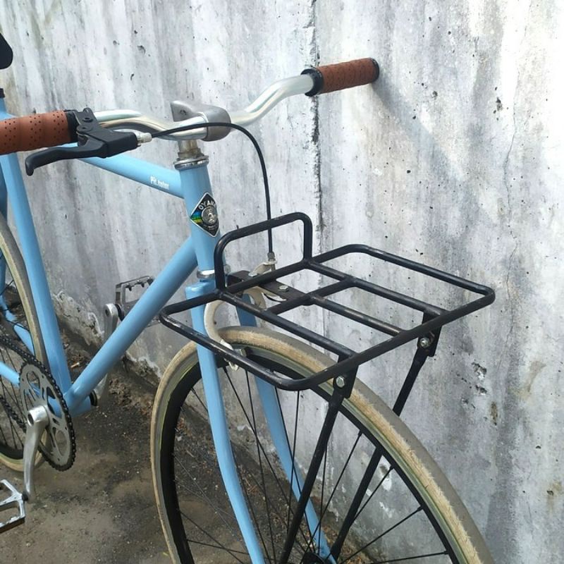 Front RACK / BICYCLE FRONT RACK PANIER Fixie Old School Mountain Racing ...