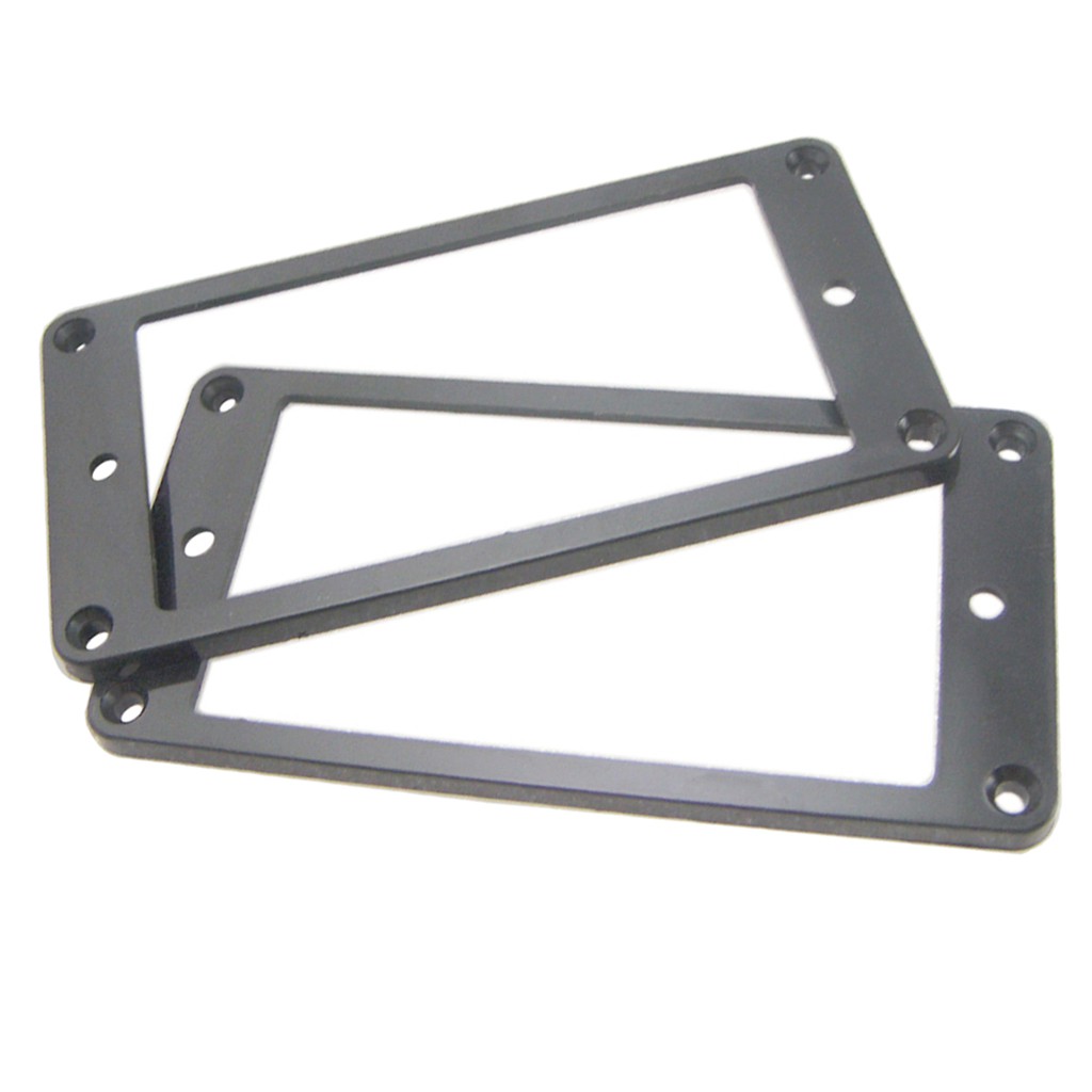 2pcs Flat Humbucker Pickup Mounting Frame for Electric Guitar 4x4mm ...
