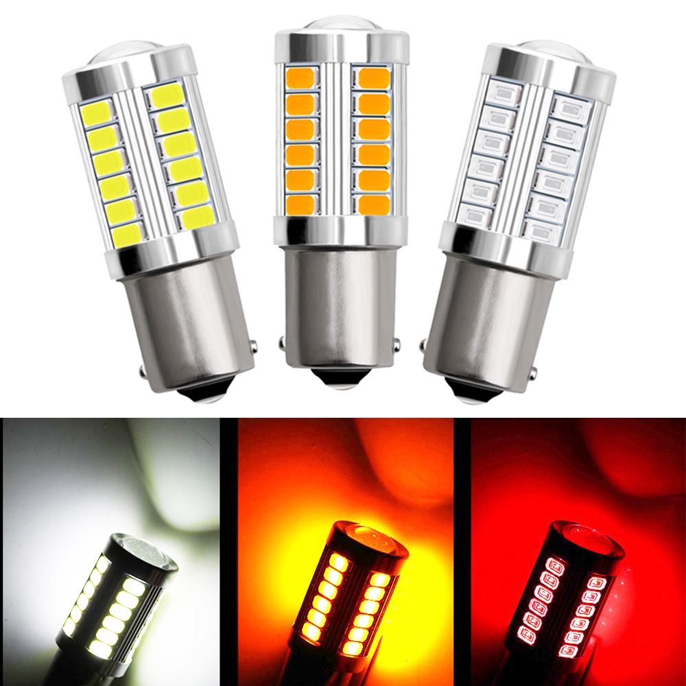 1156 LED 1157 P21W Led P21 5W BA15S BAY15D tail light park light stop ...