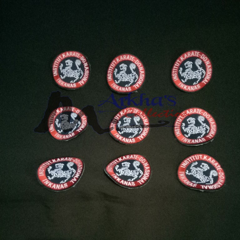 Inkanas Karate Teacher Logo Embroidery Badge | Shopee Philippines