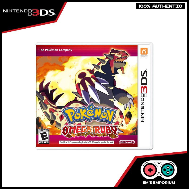 3DS Games Pokemon Omega Ruby Nintendo 3DS Games | Shopee Philippines