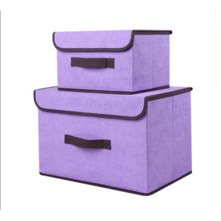 Home Color Foldable Storage Box 2 in 1 Storage Box Beautiful and ...