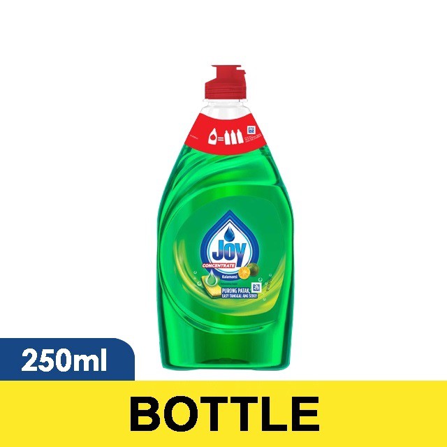 Joy Dishwashing Liquid Complete Clean Kalamansi Bottle 250mL | Shopee ...