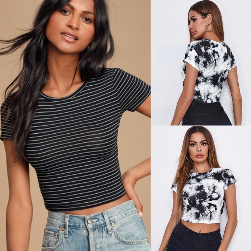 CROP TOP - GOOD QUALITY (SEXY FIT) | Shopee Philippines