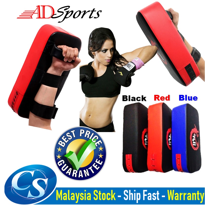 Boxing Kick Punch Pad pad PU Leather Art Taekwondo MMA Boxing Kicking ...