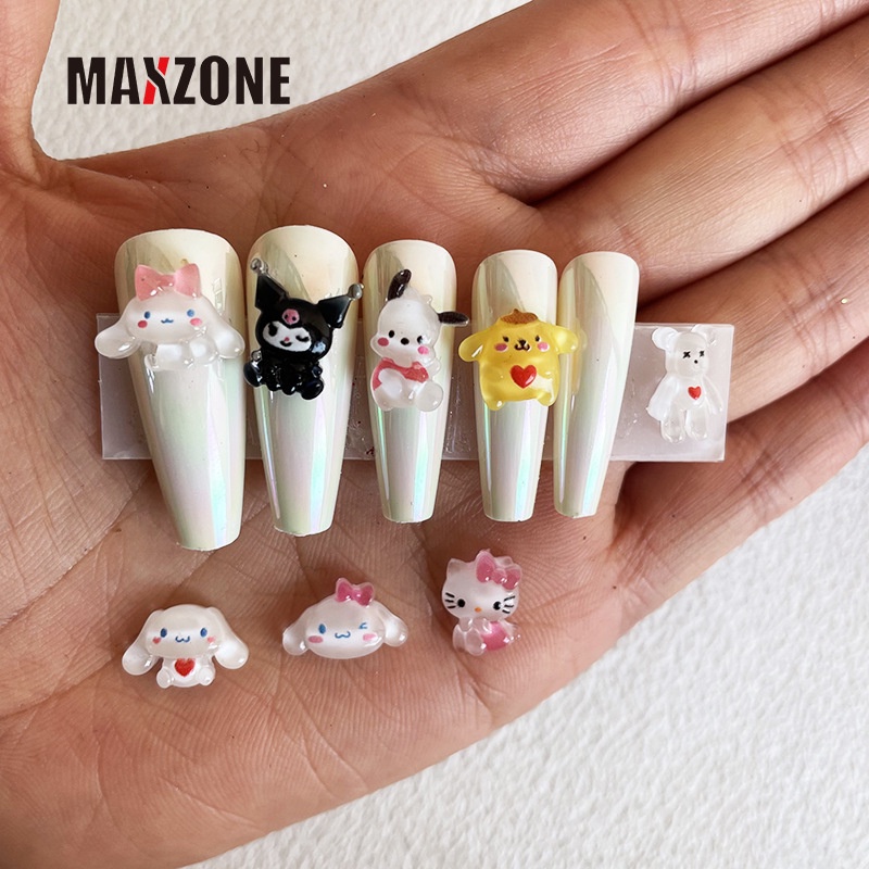 MAXZONE 20pcs Sanrioed My Melody Hellokittys Kuromi Pochacc Cinnamoroll ...