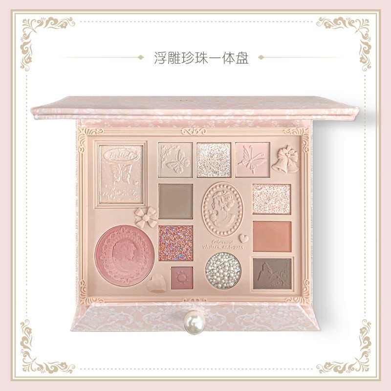 Colorrose Blush and Highlight All-in-One Cream Tea Embossed Eyeshadow ...