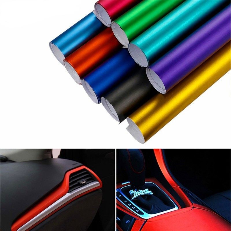 30x50 Chrome Mirror Vinyl Film Wrapping Car Styling Sticker Decal ...