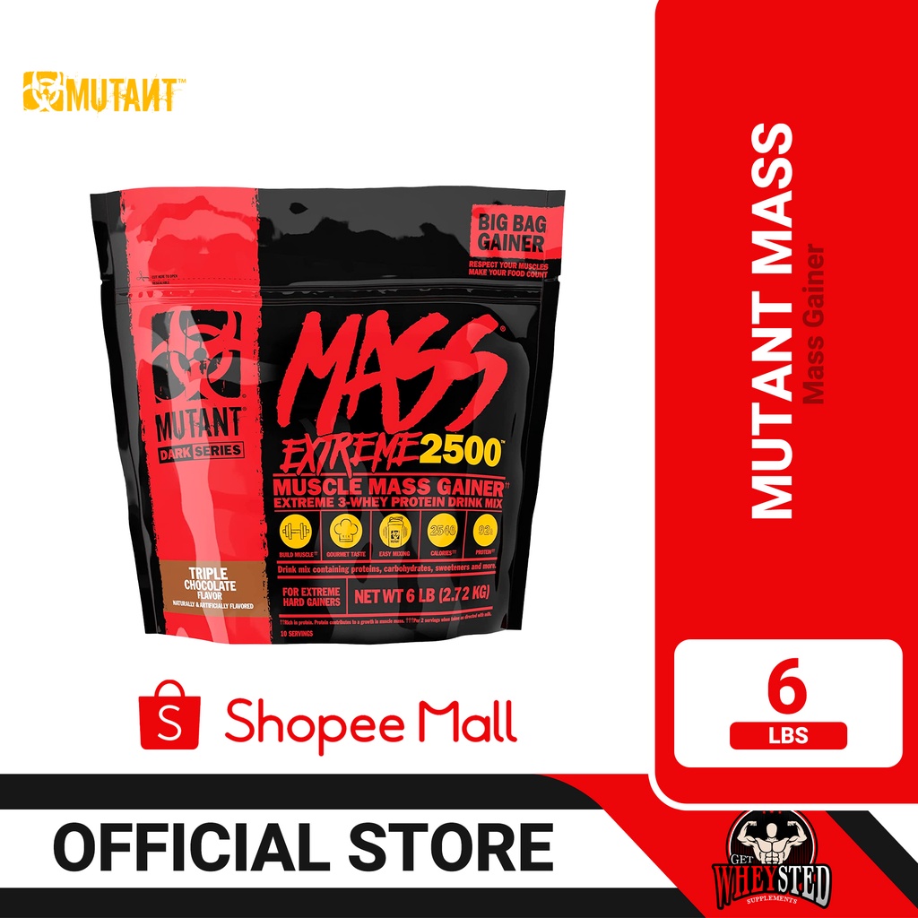 Mutant Mass Extreme 6lbs | Shopee Philippines
