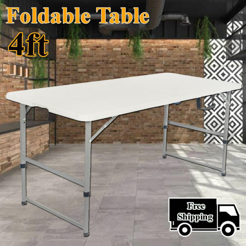 4FT FOLDABLE TABLE | AESTHETIC TABLE | FOREVER TABLE | Shopee Philippines