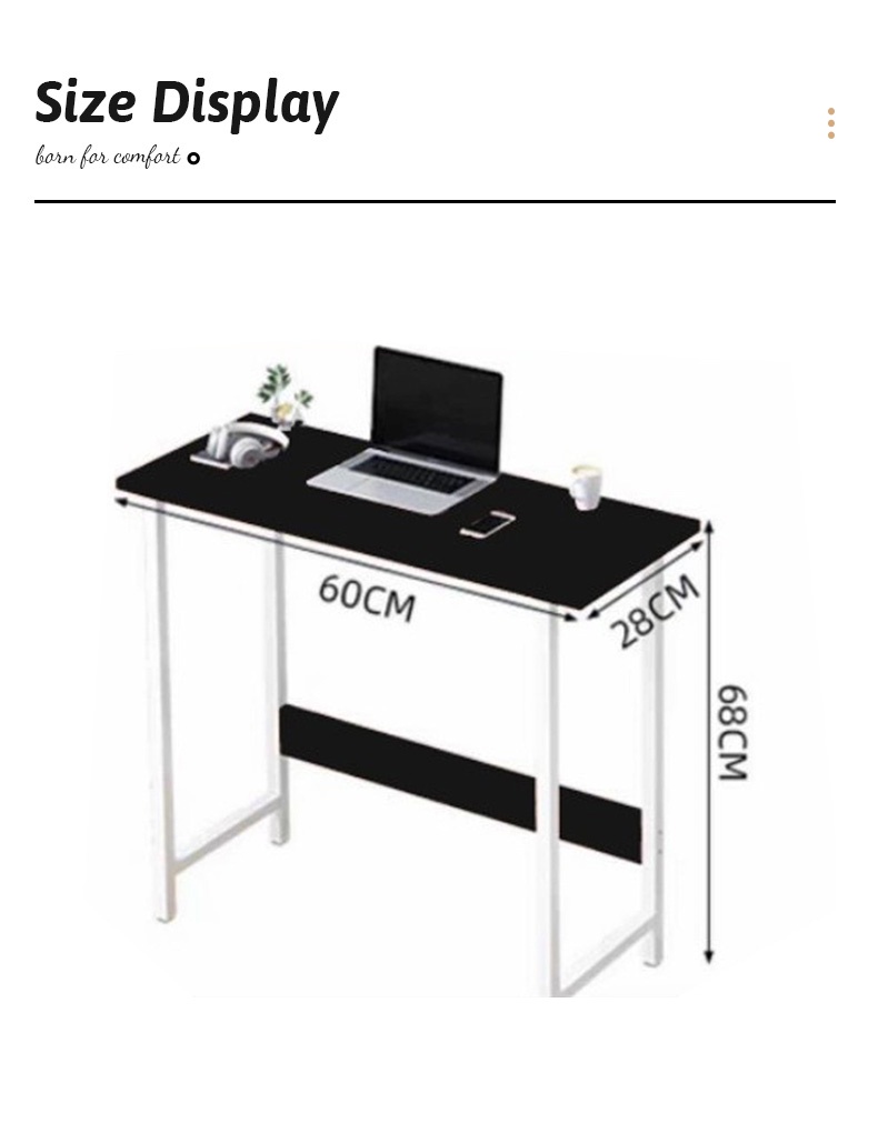 High quality modern minimalist computer desk solid wood study home ...