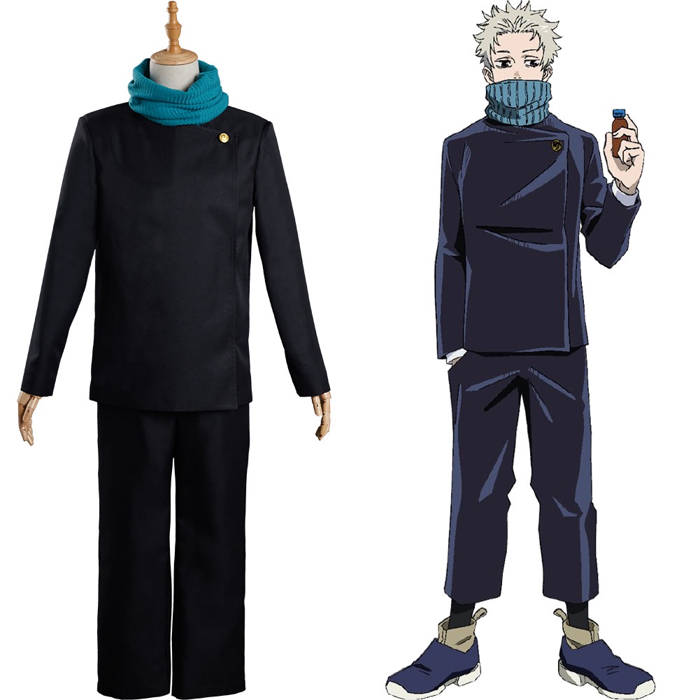 Jujutsu Kaisen Toge Inumaki Cosplay Costume Outfits School Uniform Full ...