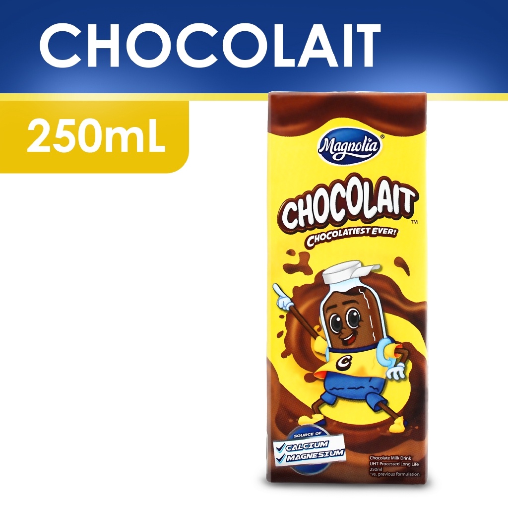 Magnolia Chocolait Chocolate Milk Drink 250ml | Shopee Philippines