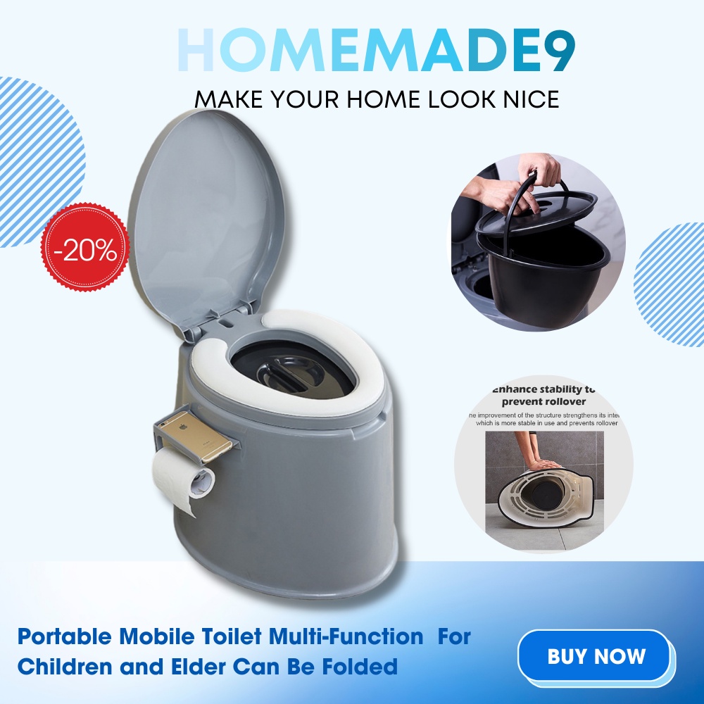 Portable Mobile Toilet Multi-Function For Children and Elder Can Be ...