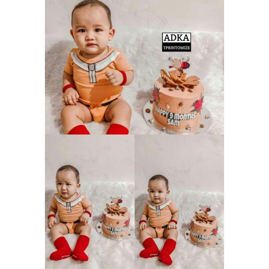 NEWBORN ONE PUNCH MAN BABY ONESIE | Shopee Philippines