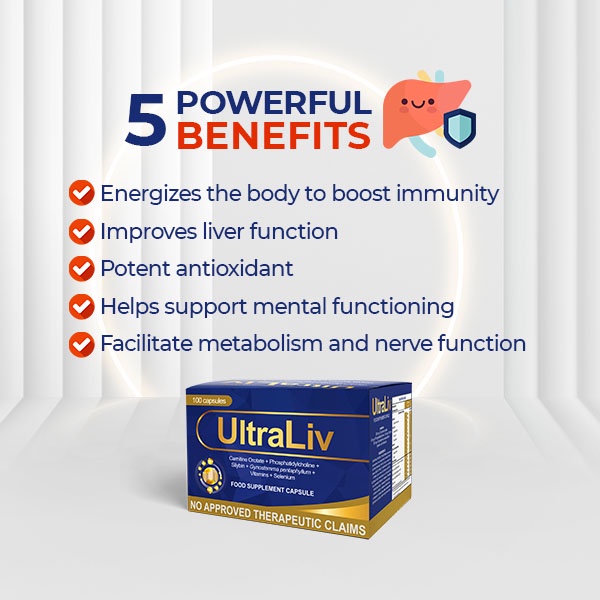 UltraLiv Food Supplement 100 caps | Shopee Philippines