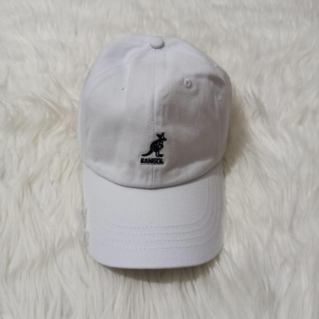 C-066 Kangol White Hat | Shopee Philippines