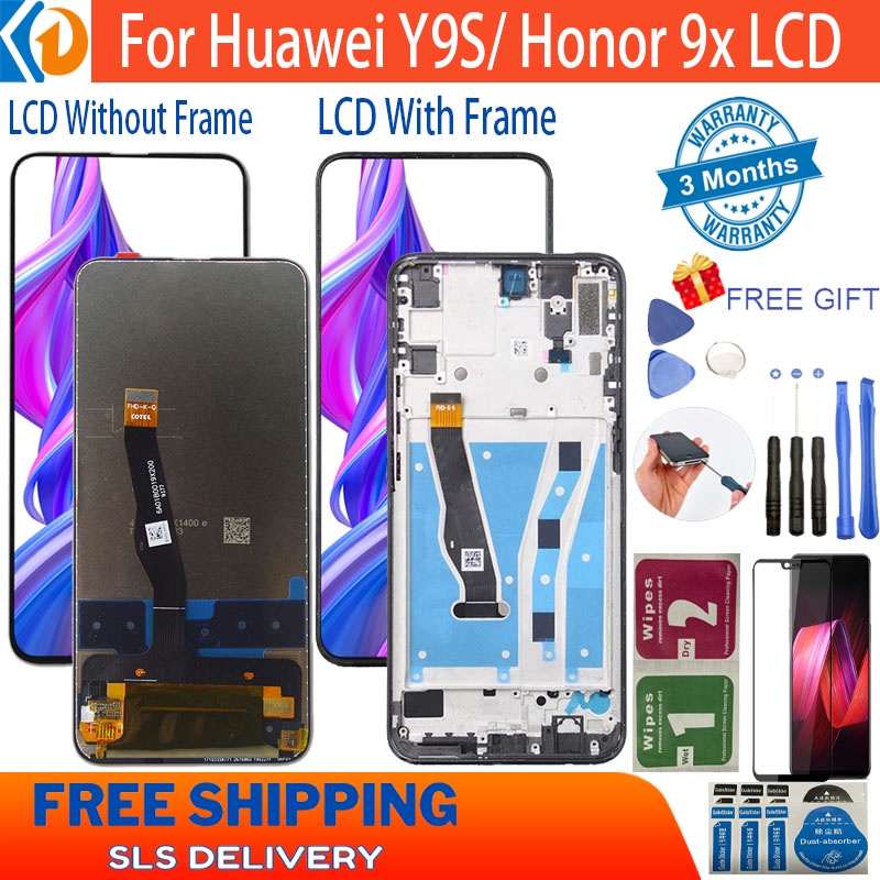 For Huawei Y9S / H uawei Honor 9X LCD STK-LX1 Touch Screen 9X PRO HLK ...