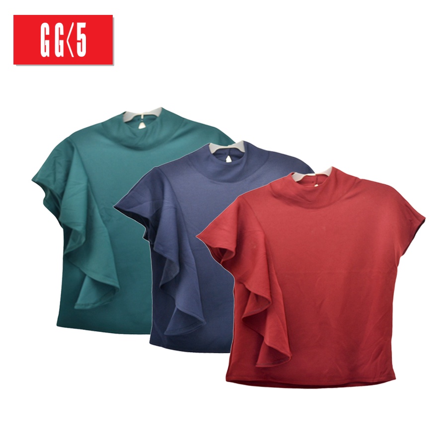 GG5 Ladies Blouse Solid Color 545 Gaisano Grand | Shopee Philippines